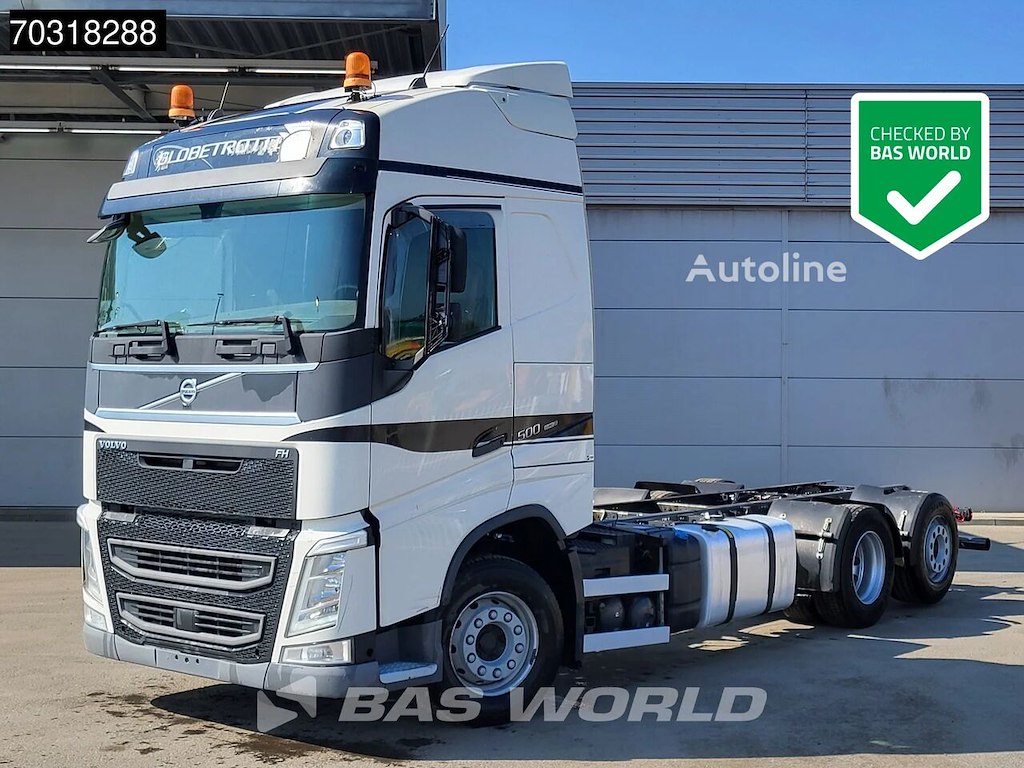 Volvo FH 500 FH 6X2 Chassis Lift-Axle Steel/Air suspension Automatic V kamion šasija