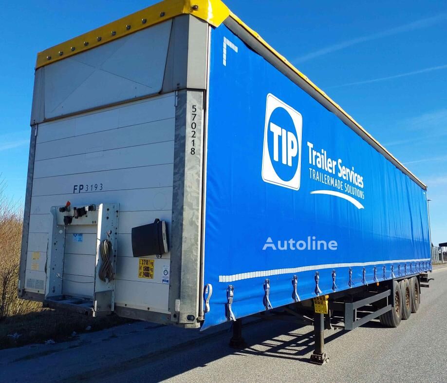 Schmitz Cargobull Trailer Curtainsider Sliding Roof Straight poluprikolica sa kliznom ceradom (570218)