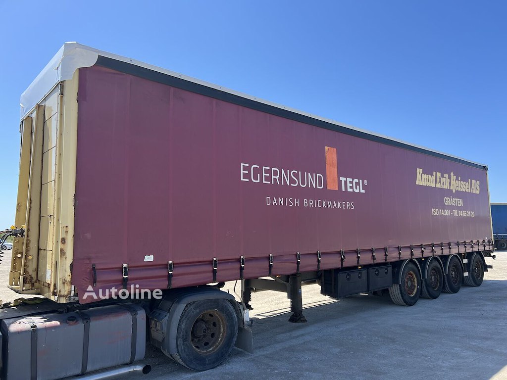 Nordic Trailers SAF axles poluprikolica sa kliznom ceradom