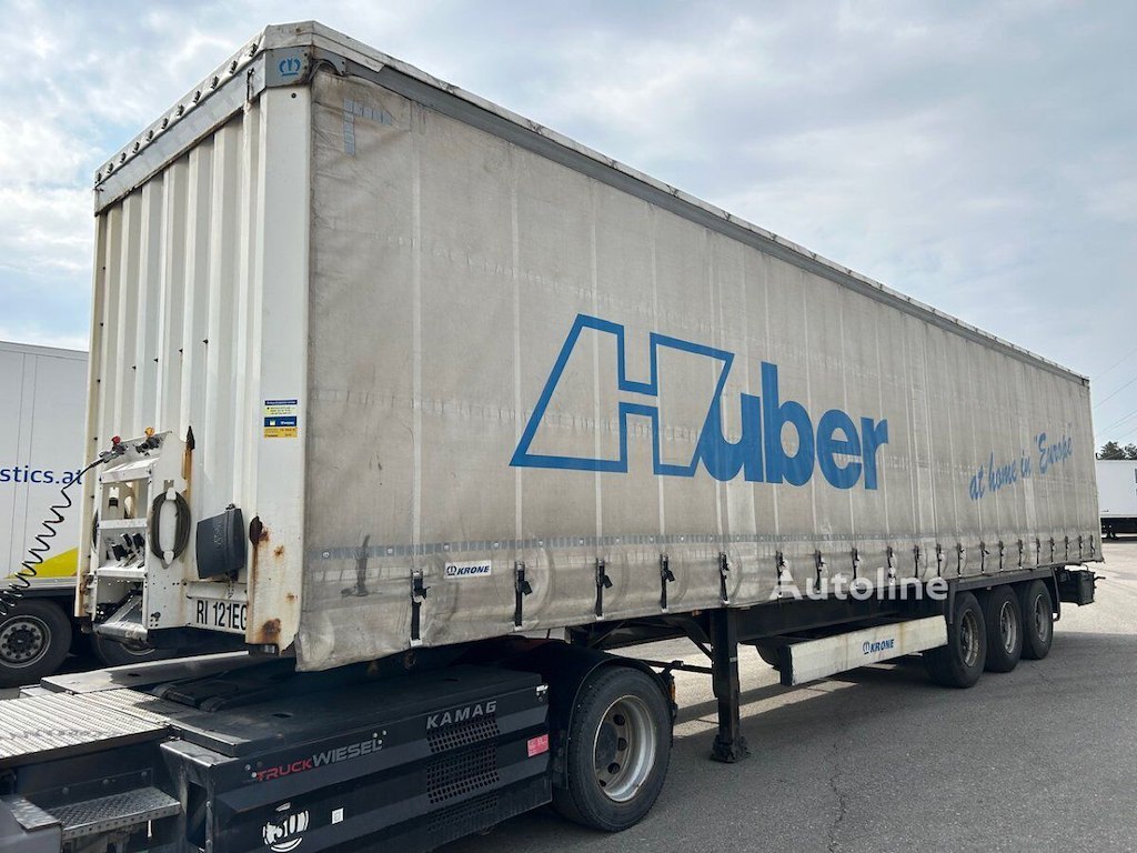 Krone SD Tautliner, Edscha-Verdeck, BPW-Achsen, Coil-Mulde poluprikolica sa kliznom ceradom