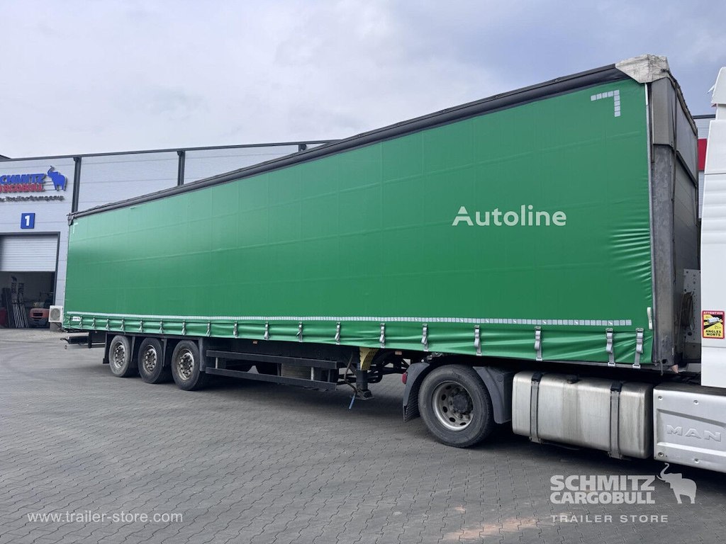 Schmitz Cargobull Curtainsider Mega poluprikolica sa kliznom ceradom