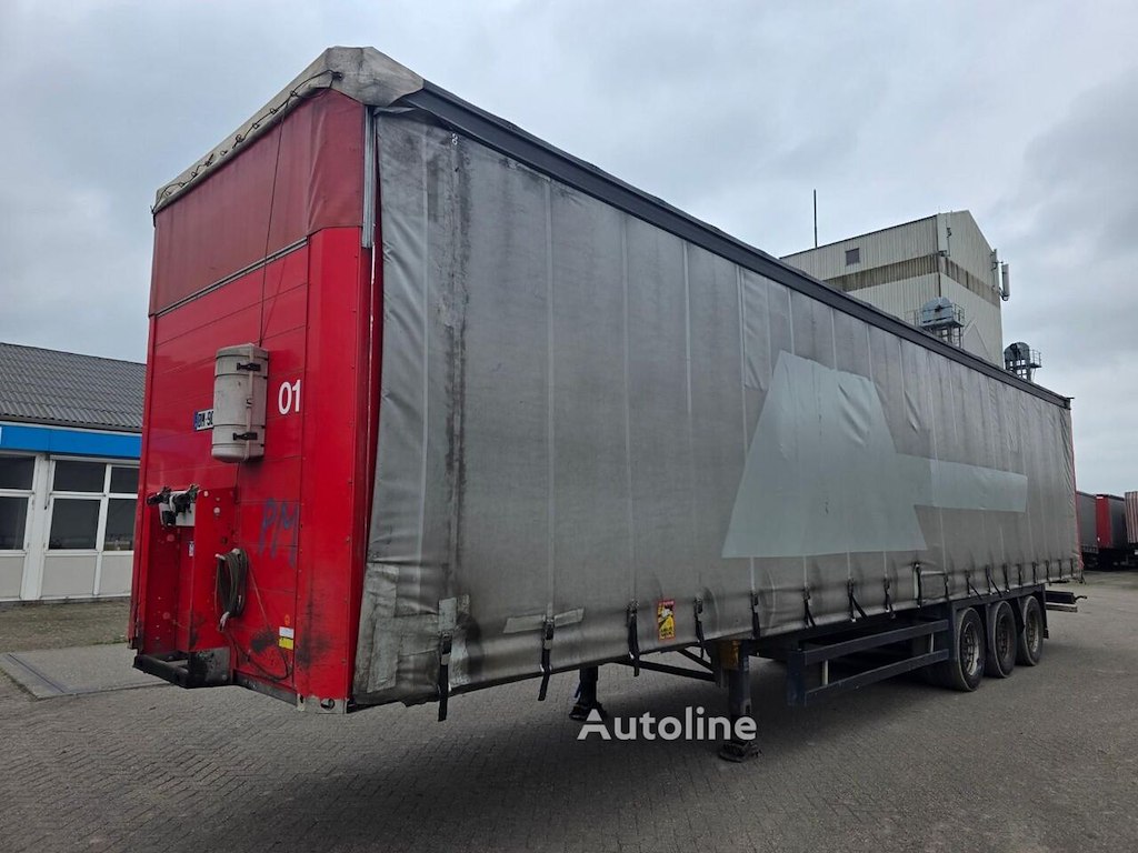 Schmitz Cargobull SCB - Disc Schmitz Cargobull SCB 3-axle curtain trailer - Disc b poluprikolica sa kliznom ceradom