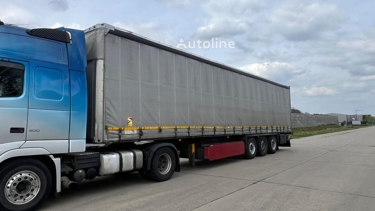 Schmitz Cargobull SPR 27 (SAF AXLES / DISC BRAKES / FREINS DISQUE) poluprikolica sa kliznom ceradom
