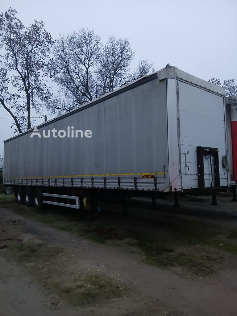Wielton NS34 (DRUM BRAKES / BPW AXLE / PERFECT) poluprikolica sa kliznom ceradom