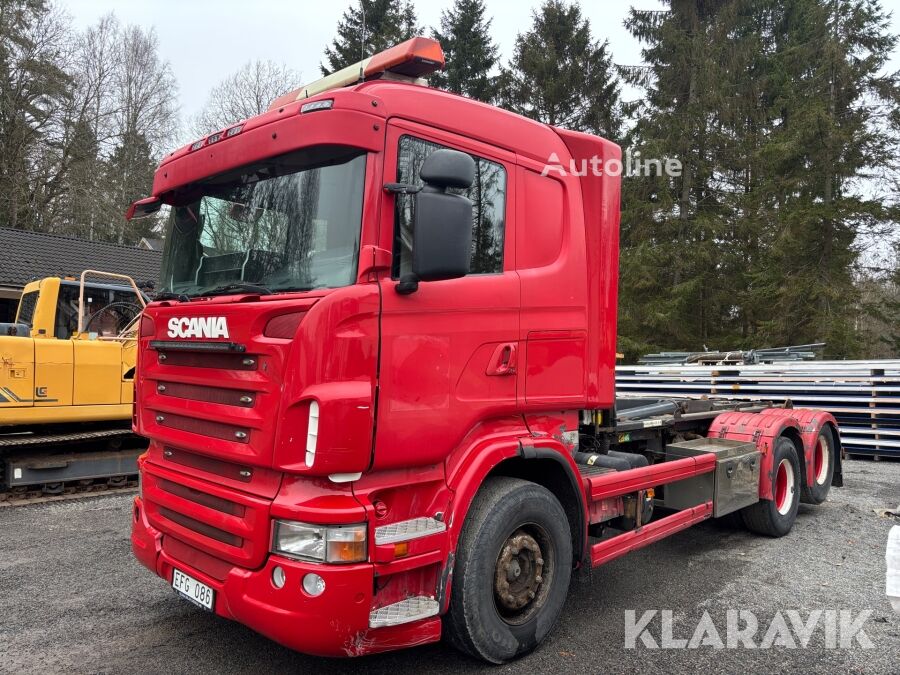 Prodaje se Scania R480 rol kiper sa kukom na aukciji