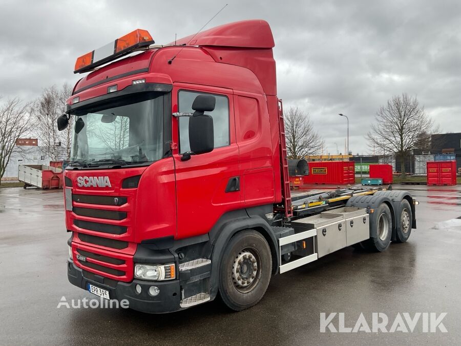 Prodaje se Scania G490 rol kiper sa kukom na aukciji