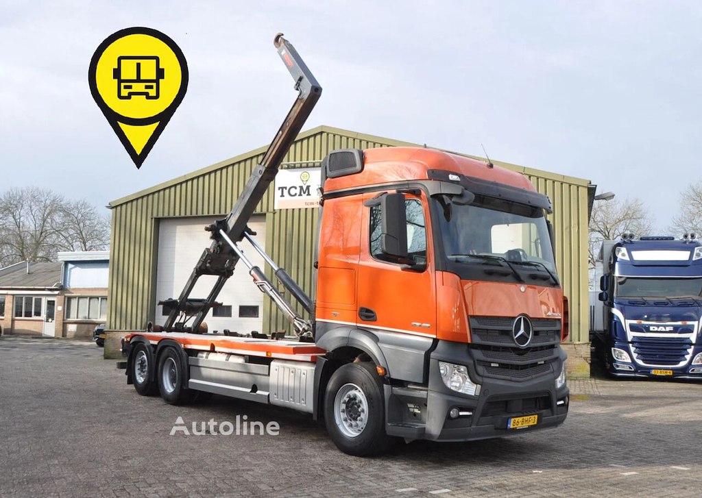 Mercedes-Benz Actros 2845 6X2 HIAB MultiLift HAAKARM kamion rol kiper