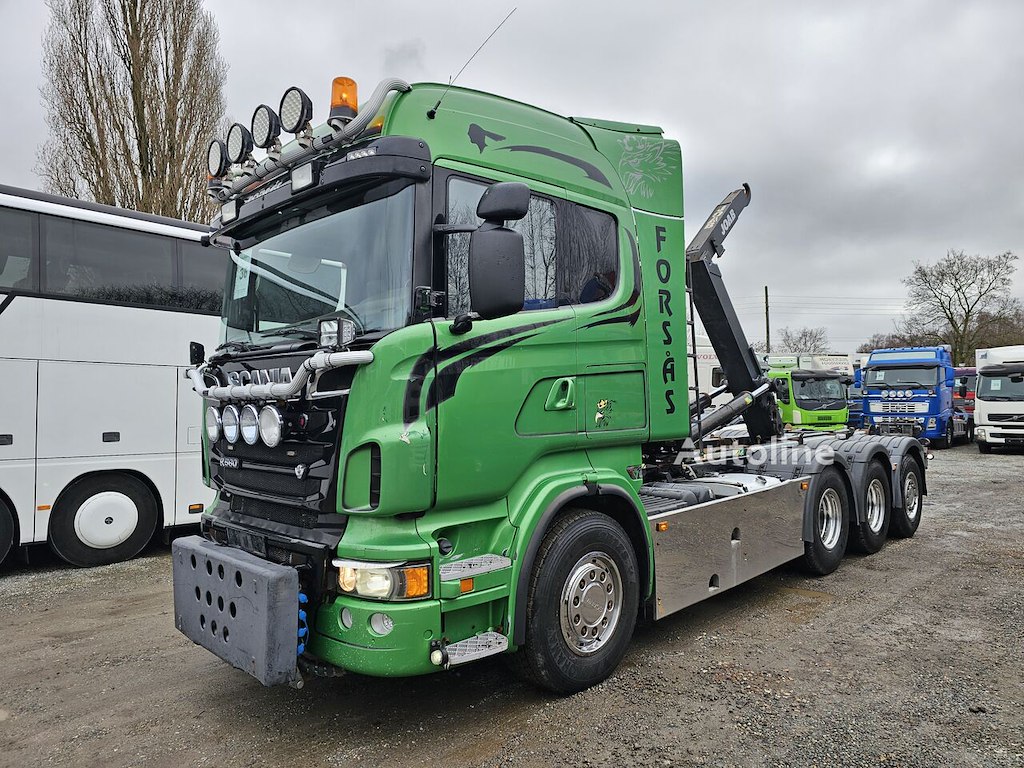 Scania R560 LB8X4X4HSA JOAB Blatt/Luft Lenkt/Lift Winterdienst kamion rol kiper