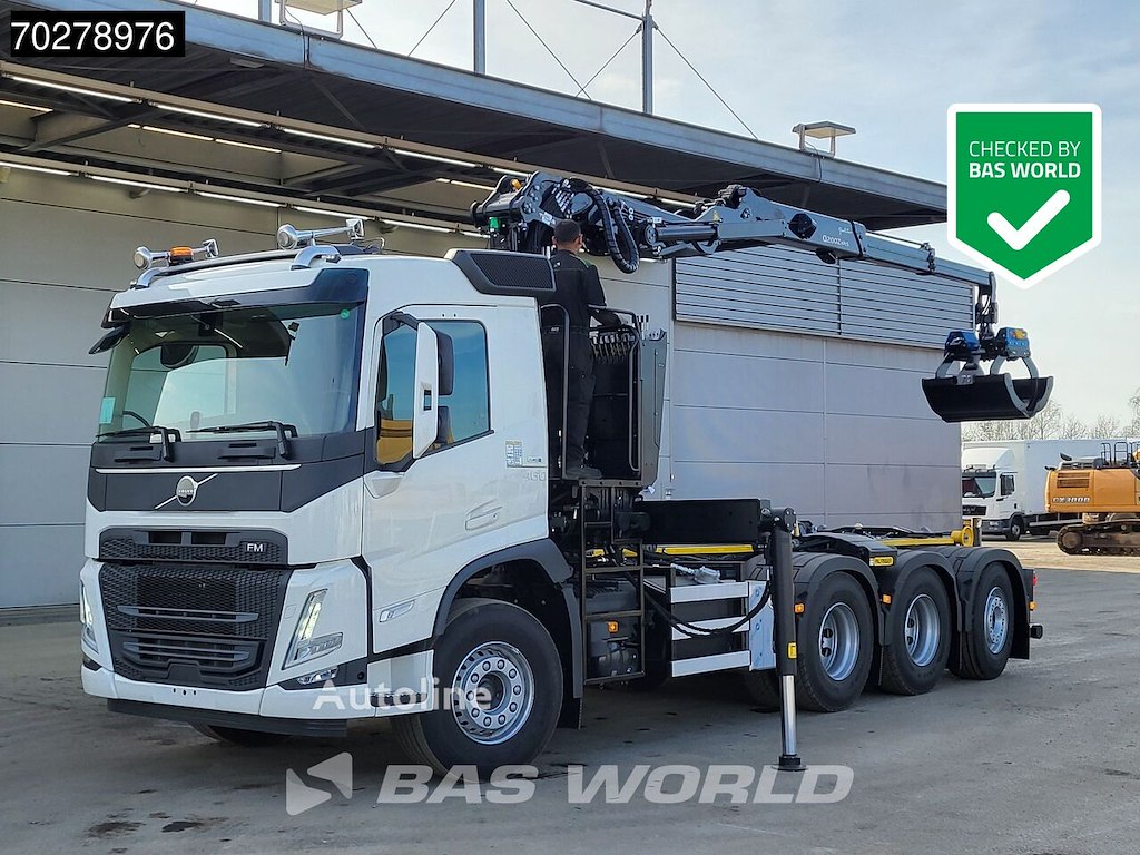 Novi Volvo FM 460 8X4 NEW! Palfinger Q200Z95TR Crane + HT24 TEC Hooklift Kn kamion rol kiper