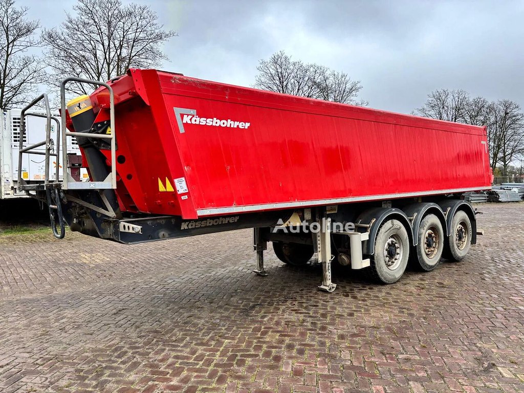 Kässbohrer Tipper/kipper/BPW,Alu/steel poluprikolica kipera