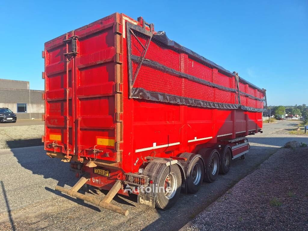 BMI 4 akslet 80 m3 HARDOX tiptrailer poluprikolica kipera