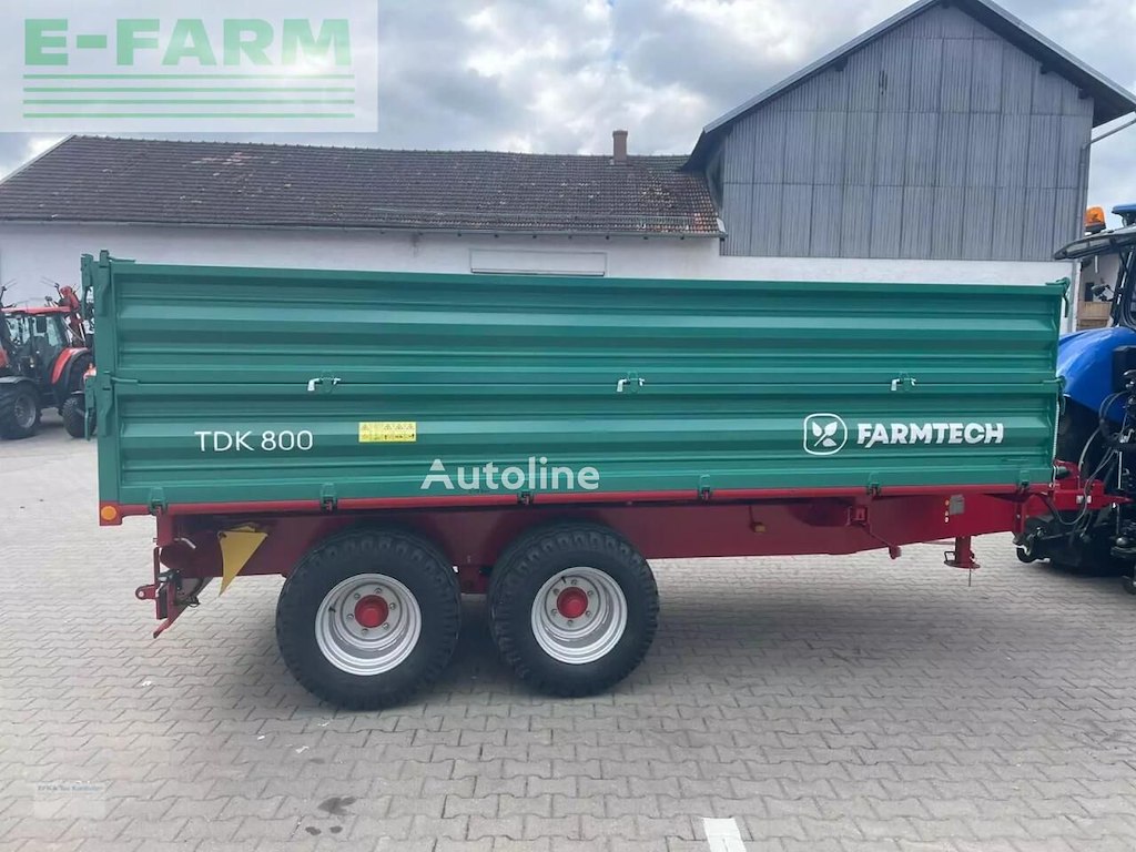 Farmtech Farmtech tdk 800 poluprikolica kipera