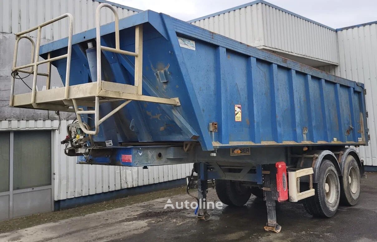 Kaiser 2 Axle , Steel Tipper , Spring Suspension , Drum Brakes poluprikolica kipera