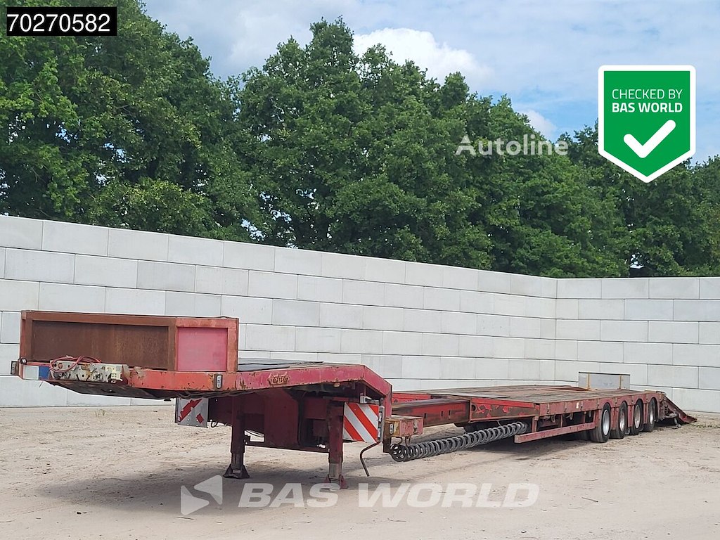 Nooteboom 0SD04072-S17DE-1H1H 4 axles NO PAPERS Ausziebahr 2xSteering RAMP poluprikolica sa niskom platformom