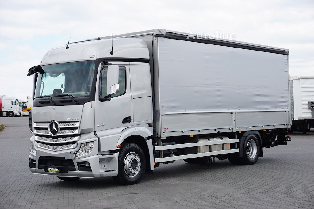 Mercedes-Benz ACTROS / 1840 / ACC / E 6 / BURTOFIRANKA + WINDA / 17 PALET kamion sa klizna zavesa cerada