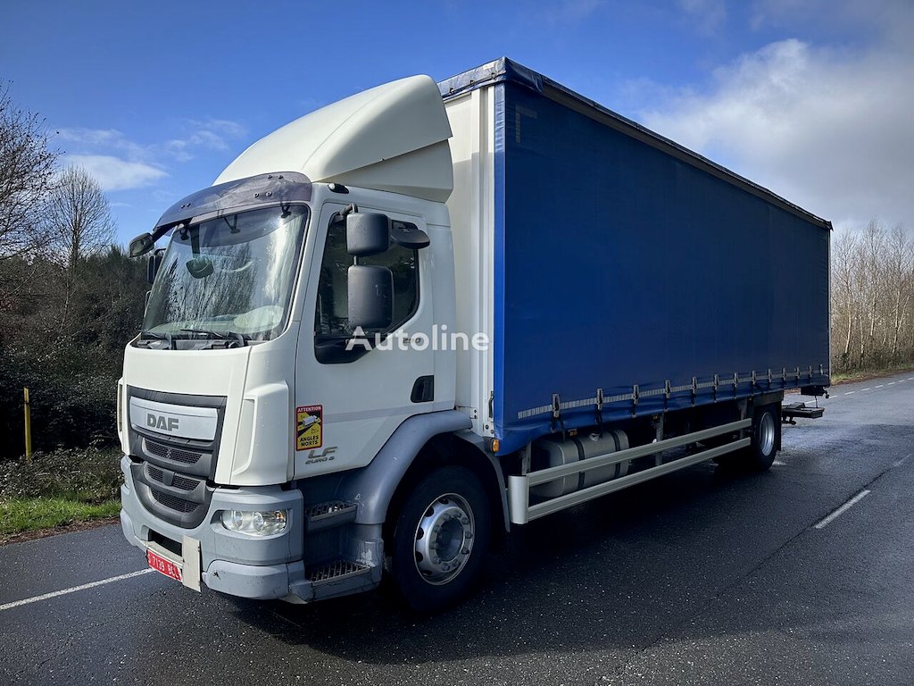 DAF LF 290 EURO 6 19T CAJA TAULINER kamion sa klizna zavesa cerada