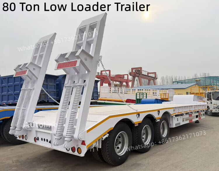 Titan 80 Ton Low Loader Trailer | Low Loader Trailer for Sale in Jamai poluprikolica sa niskom platformom