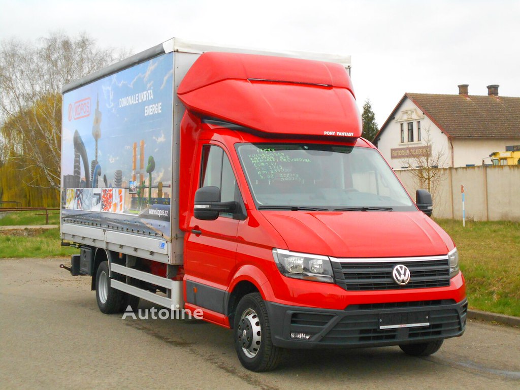 Volkswagen CRAFTER kamion sa klizna zavesa cerada