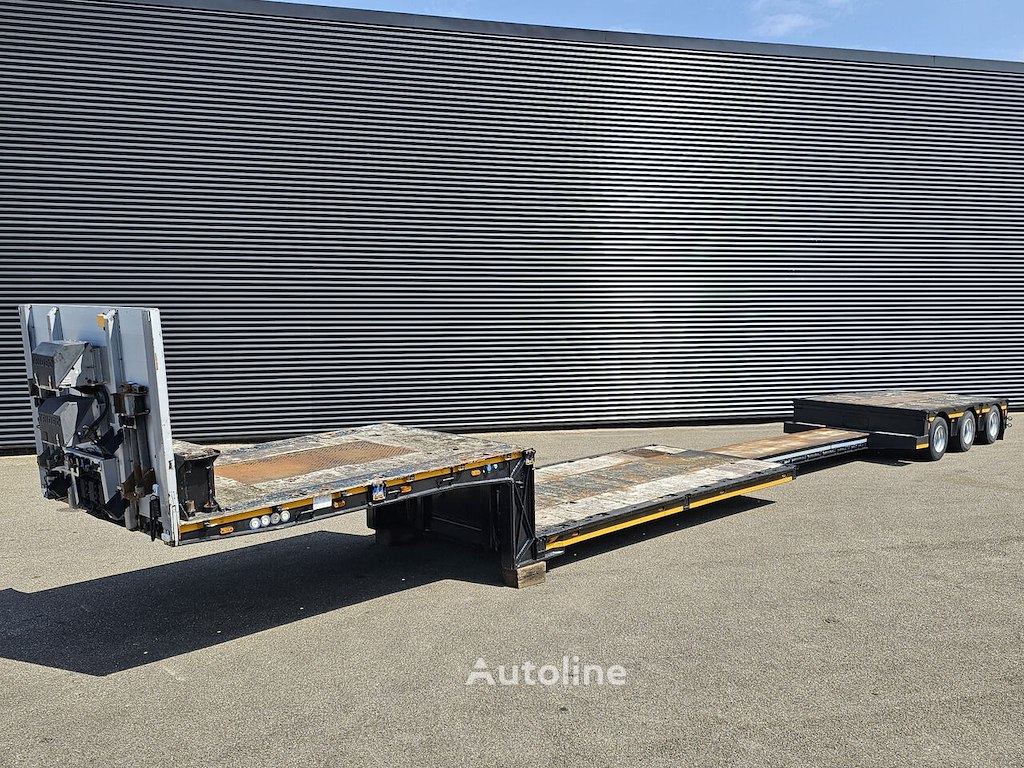 Meusburger MPG 3 / EXTENDABLE / LOW BED / 3 x STEERING AXLE poluprikolica sa niskom platformom