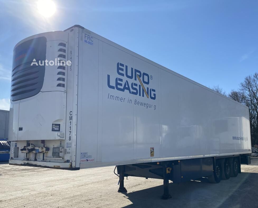 Schmitz Cargobull Trailer Reefer Flower Width & Double Stock Straight poluprikolica hladnjača (674605)