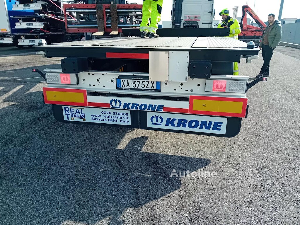 Nova Krone SDC27EL45 poluprikolica za prevoz kontejnera