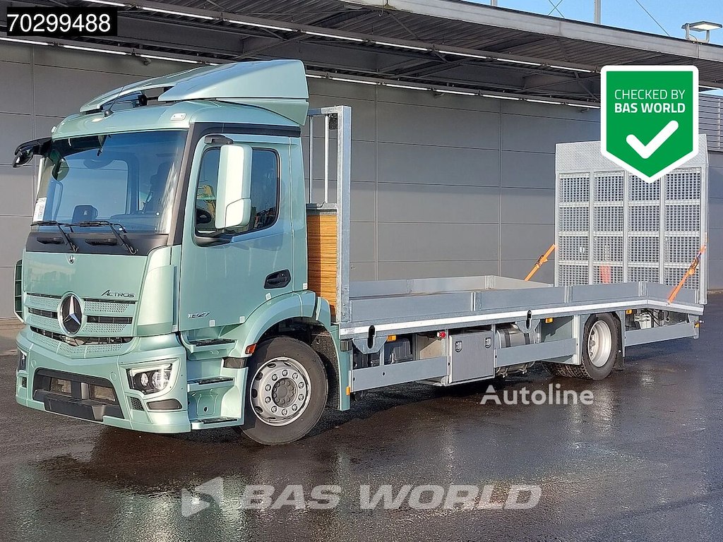Novi Mercedes-Benz Actros 1827 4X2 NEW! machine transporter 101cm loadfloor Oprijwa autotransporter