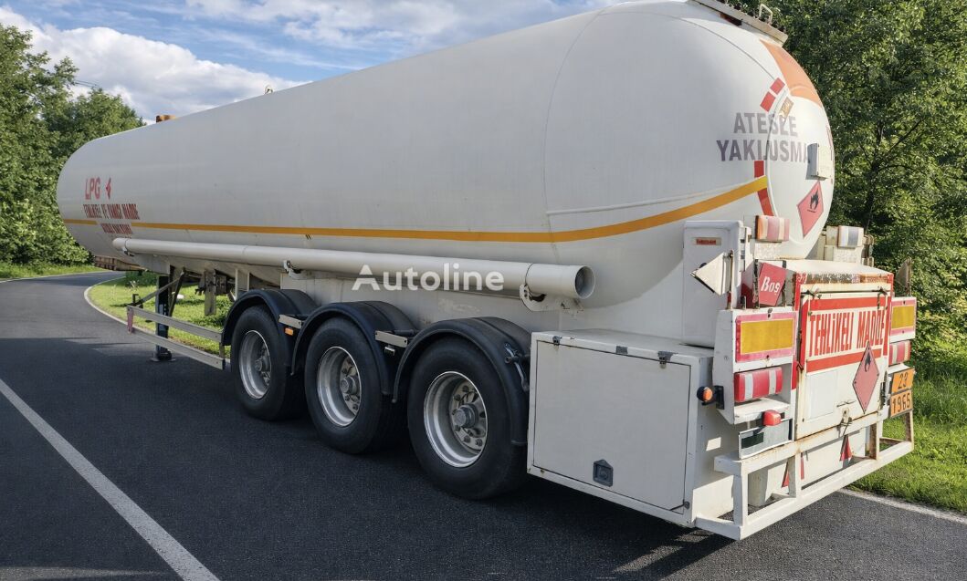 Isisan 45m³ isisan tanker bpw dingil drum kampana poluprikolica cisterna za gas