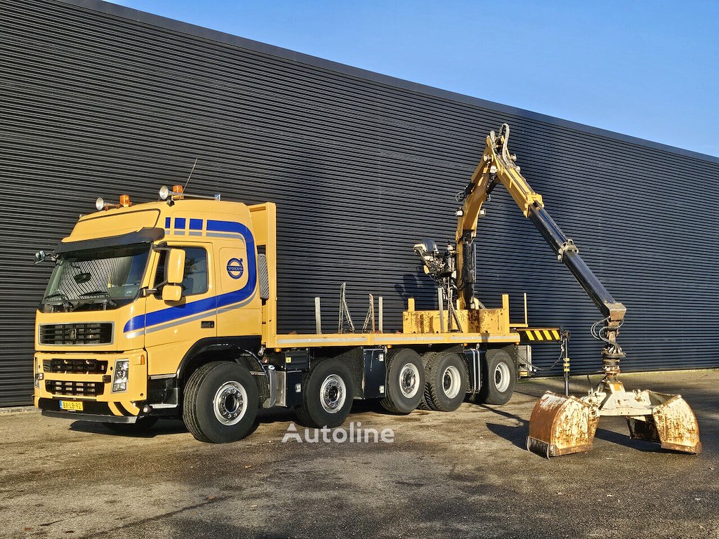 Terberg FM2850-T / PENZ CRANE/KRAN / 10x4 kamion platforma