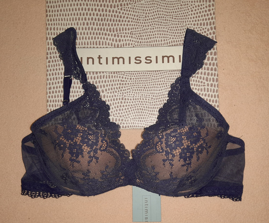 Intimissimi teget bež cipka push up 75B NOVO!%