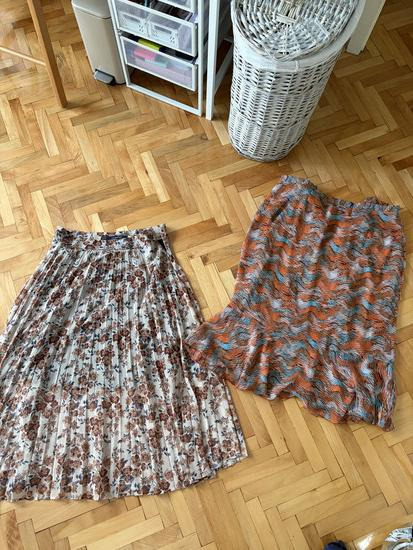 Suknje vintage M i XL obe za 500