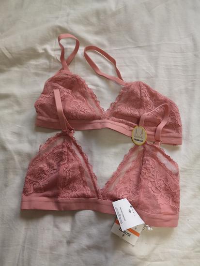 POKLON dva roze topića