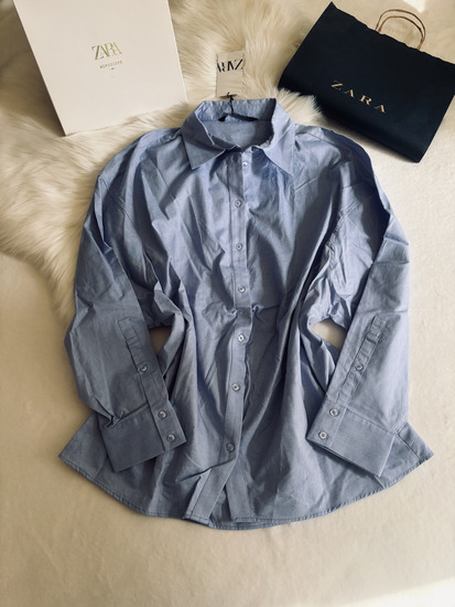 Zara basic pamucna oversize kosulja