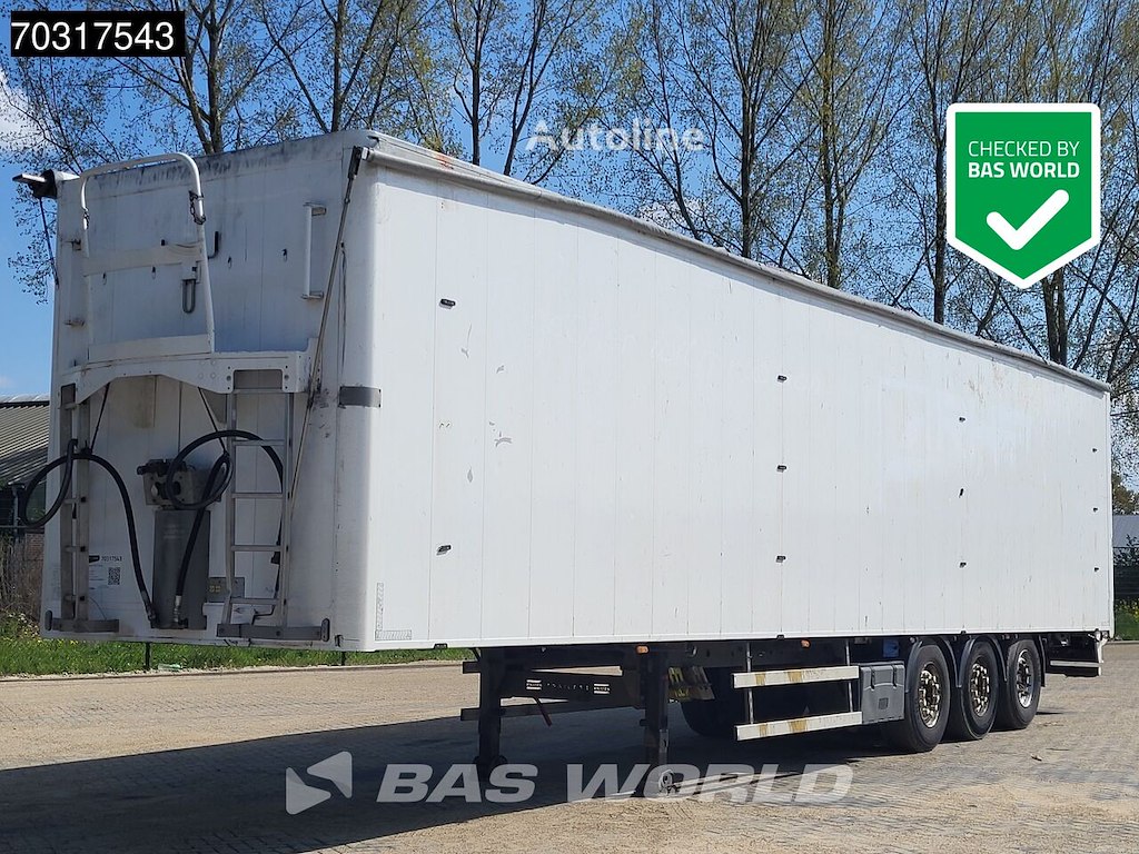 Knapen Trailers K100 3 axles Lift Axle poluprikolica sa pokretnim podom