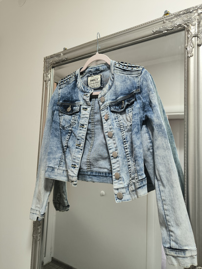 Crop denim M