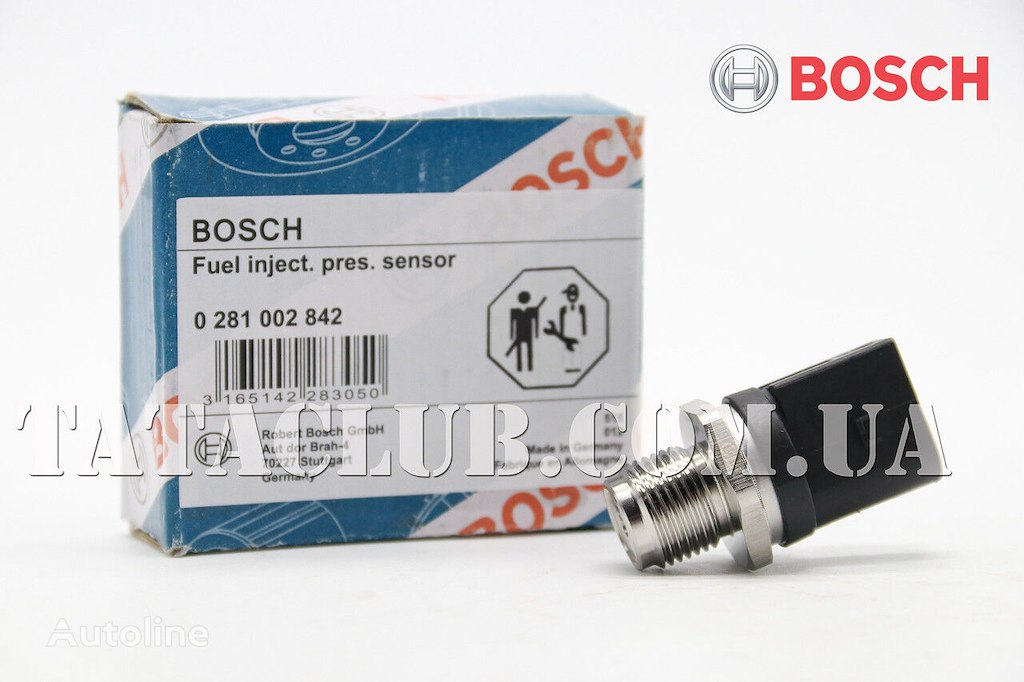 Bosch tisku paliva 0281002842 senzor pritiska goriva za kamiona