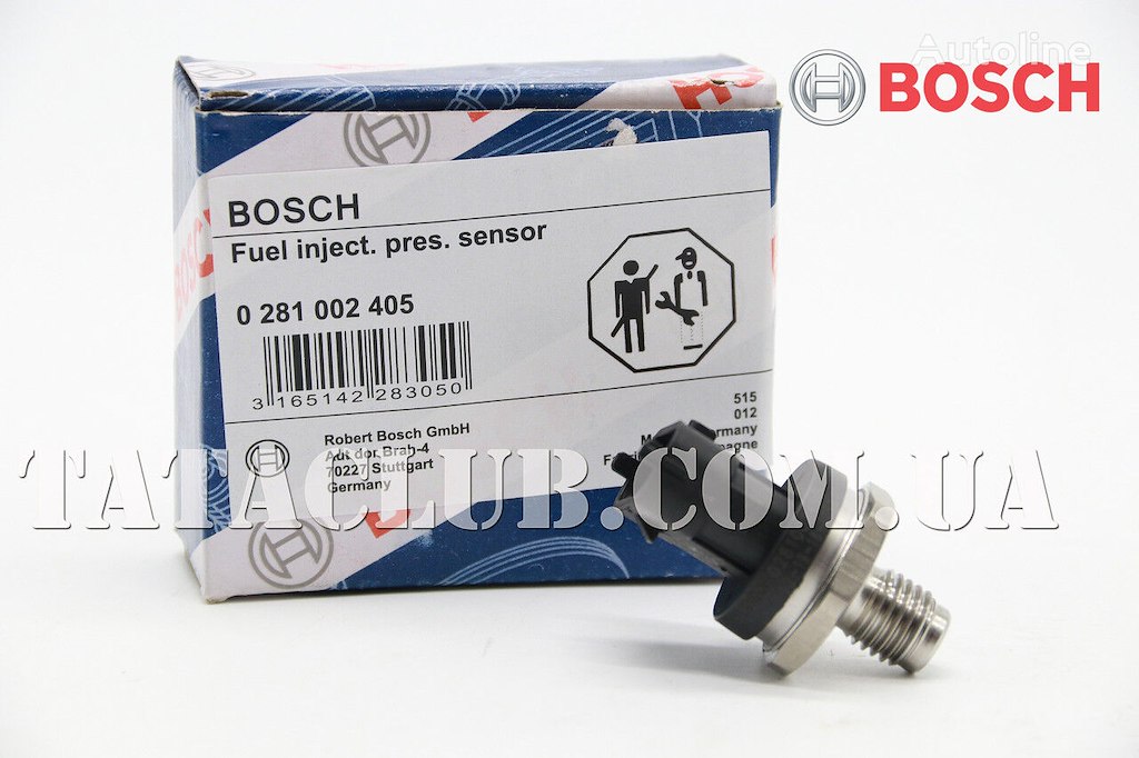 Bosch tisku paliva 0281002405 senzor pritiska goriva za kamiona
