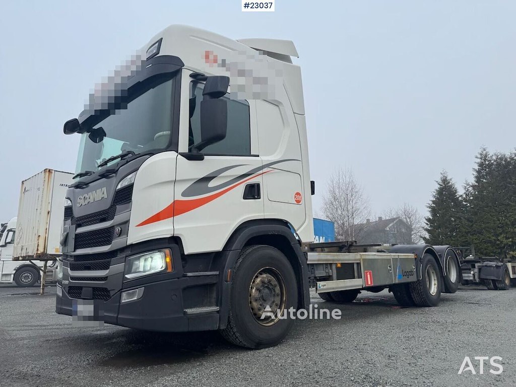 Scania G500 vozilo za prevoz kontejnera