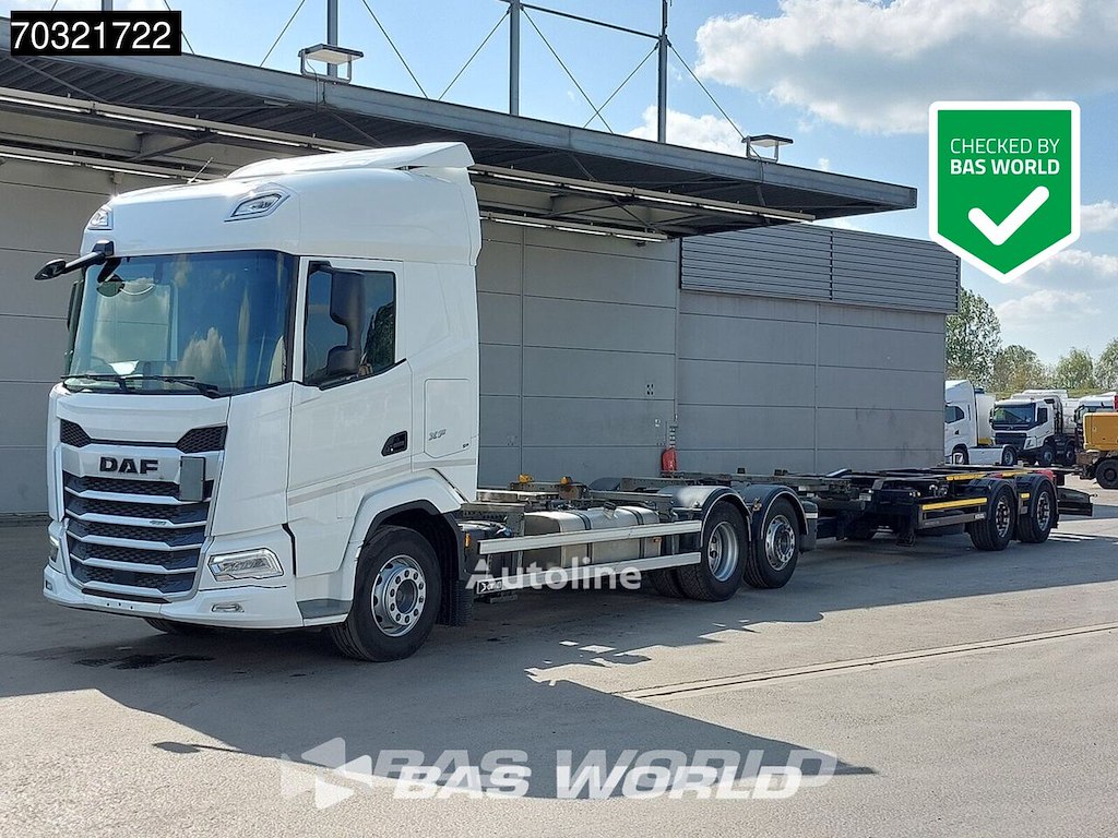 DAF XF 480 XF 6X2 Combi BDF Full Air suspension Lift-Axle Automatic vozilo za prevoz kontejnera