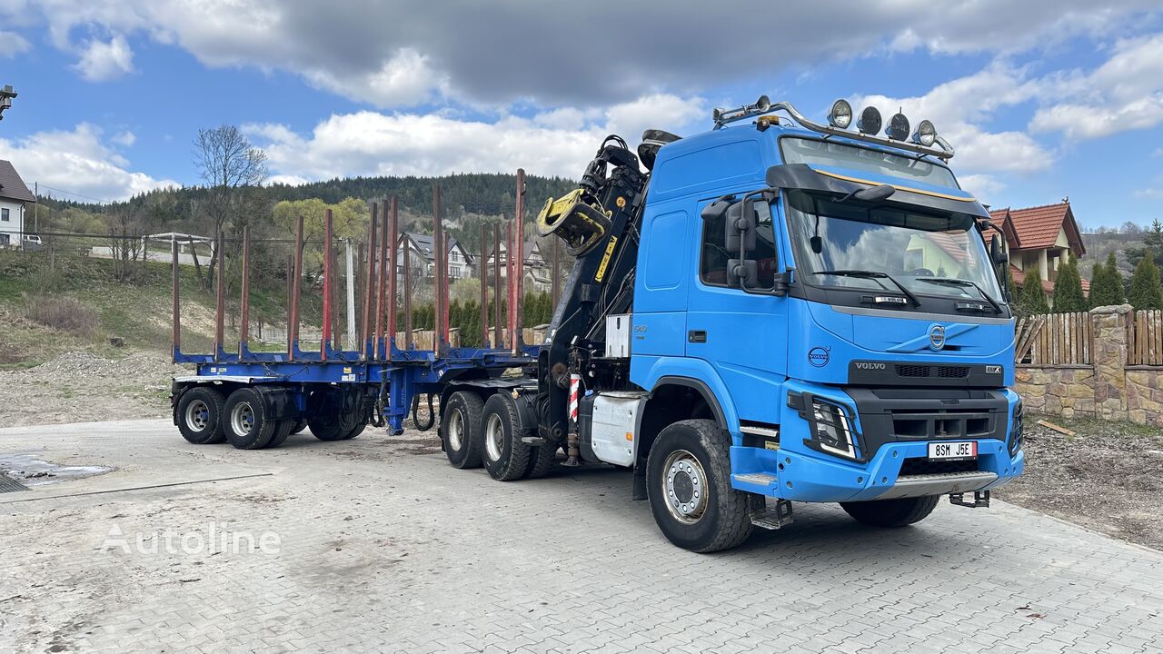Volvo FMX 540 6x6 +DOLL Logo 21 kamion za prevoz drva
