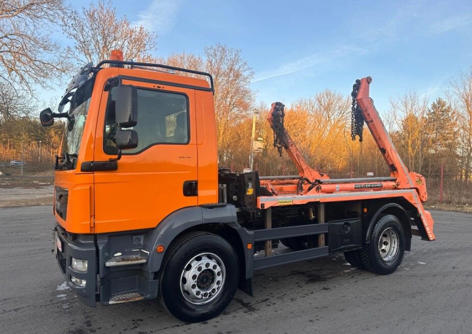 MAN TGM 18 390 container truck kamion autopodizač kontejnera