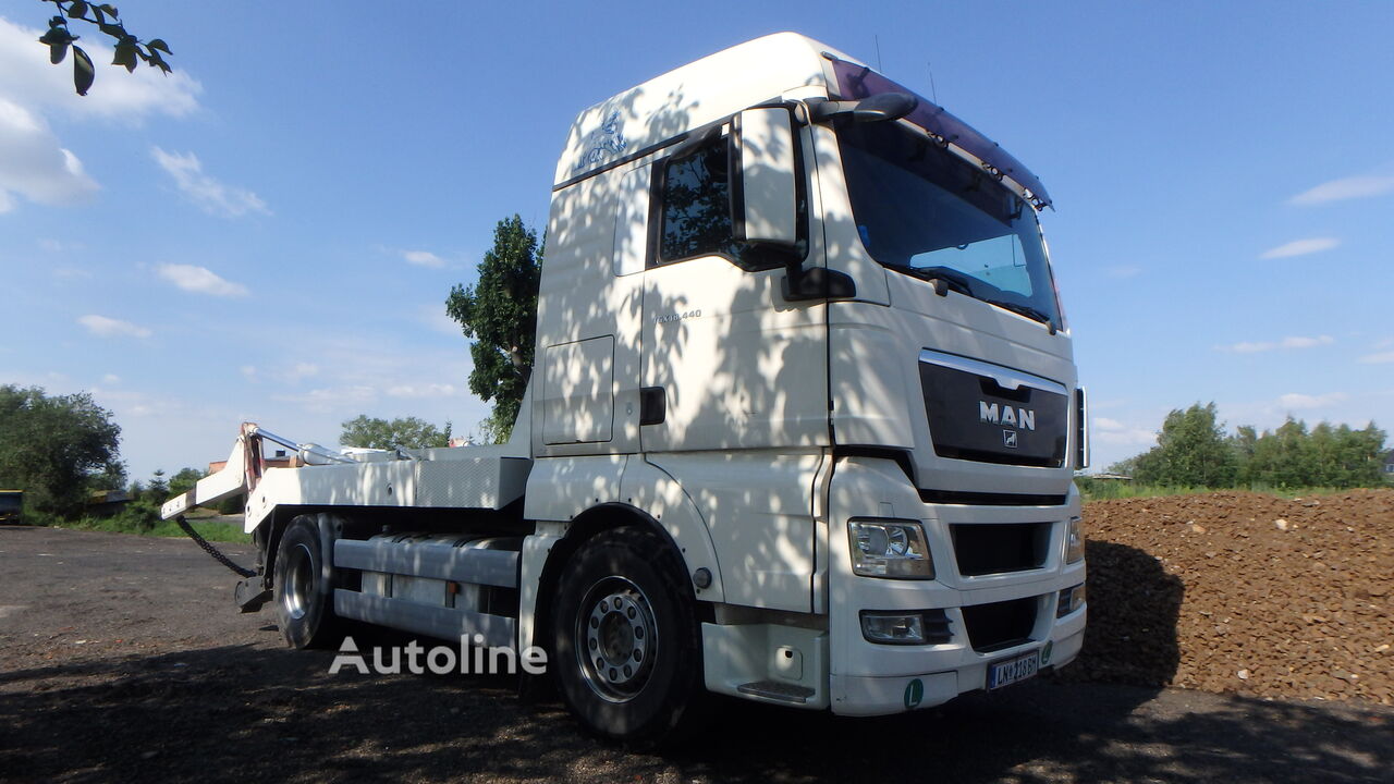 MAN XLX 18-440 PS Retarder Absatzkipper Eurolift ..ZAMIANA .. Daf 46 kamion autopodizač kontejnera