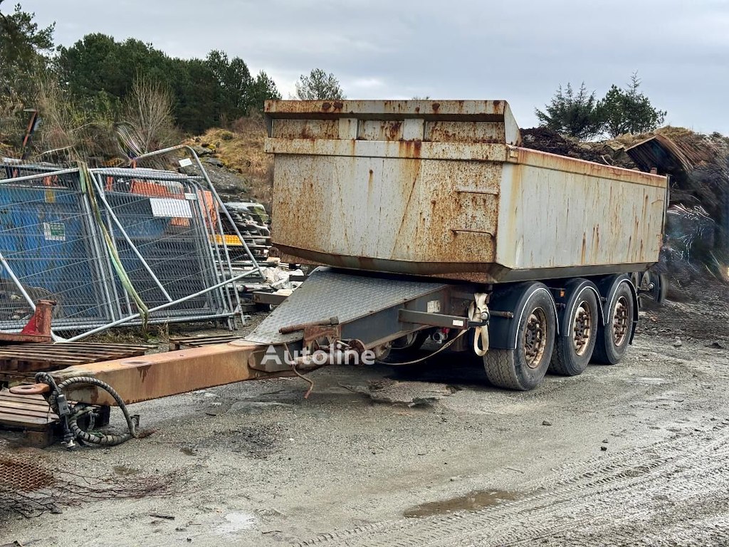Prodaje se Maur Bilpåbygg Trippelkjerre - Tipphenger med automat lem - 3 akselet prikolicu kiper na aukciji