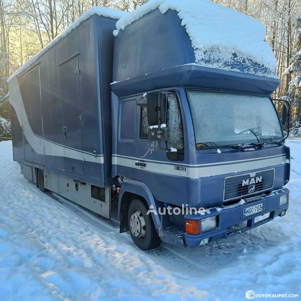 Prodaje se MAN N2 truck, 1995, Pielavesi 0.1 L, Diesel, 525,000 km kamion za prevoz konja na aukciji