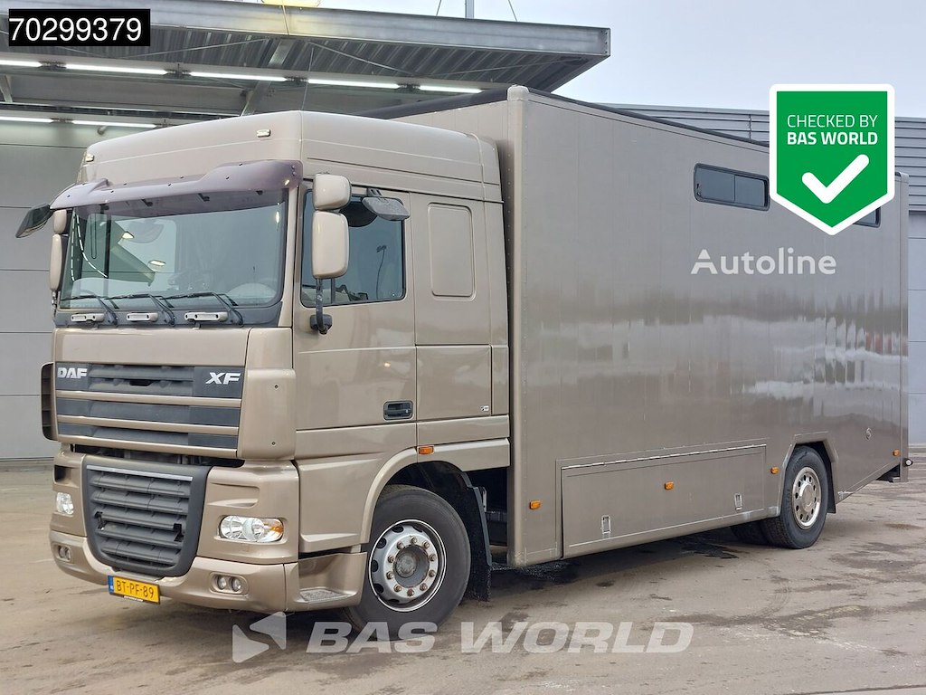 DAF XF105.410 XF 4X2 NL-Truck APK JK Horsetruck 6 Horses Pferdentran kamion za prevoz konja