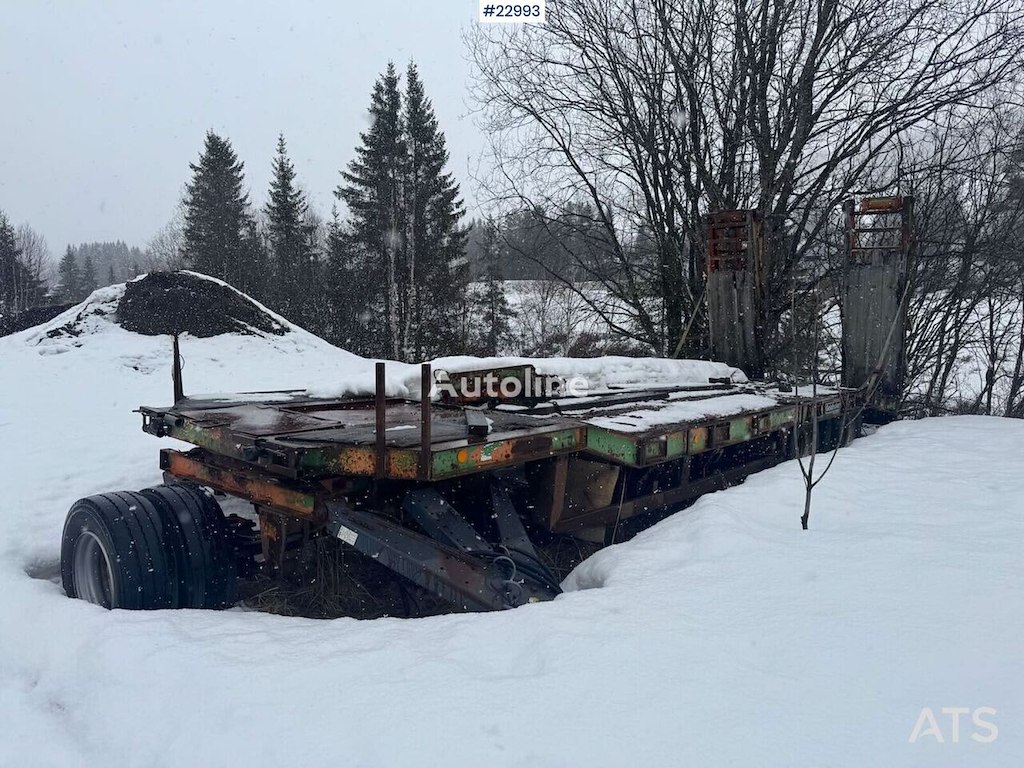Goldhofer 1991 Goldhofer Maskinhenger. Rep objekt prikolica sa niskom platformom