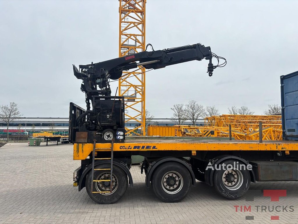 Renders ROS 16-27 HIAB R220 F4 Crane Lift axxle Steering axxles prikolica platforma