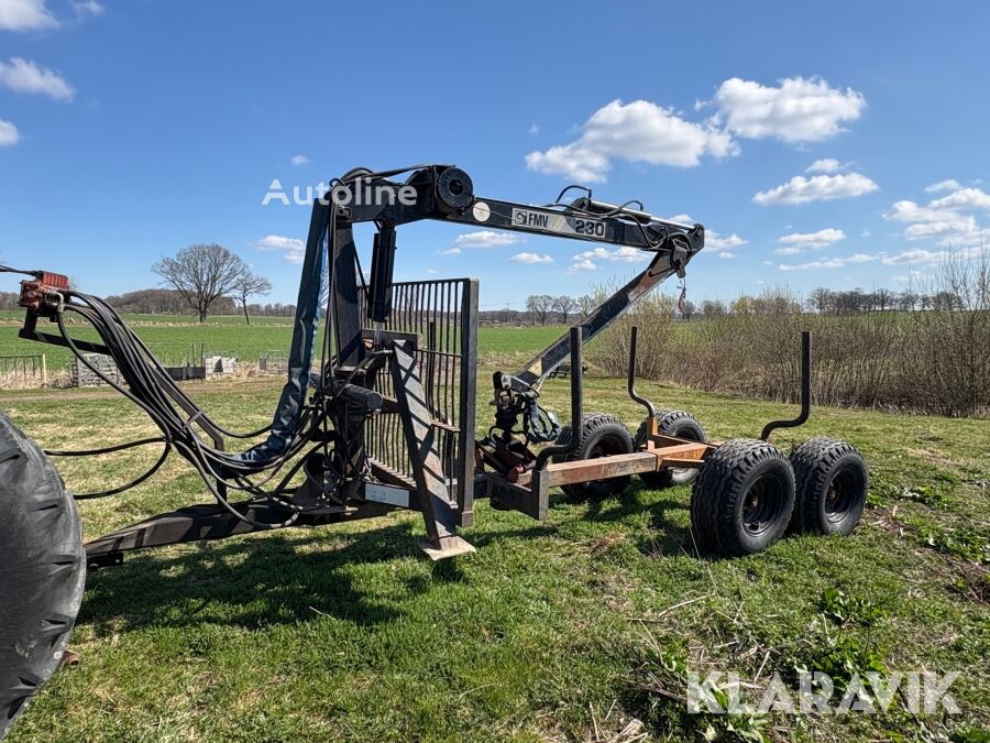 Prodaje se Mohedavagnen 6 šumarsku prikolicu na aukciji
