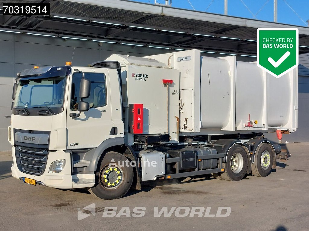 DAF CF 300 6X2 NL-truck Zoeller Lotos Seitenlader chain system Autom kamion za smeće
