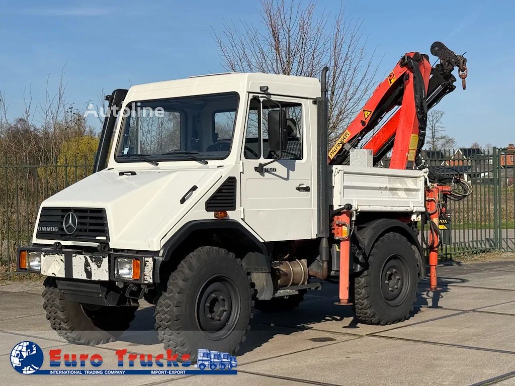 Unimog U90/ Kran/ 2025 km original!! univerzalna komunalna mašina