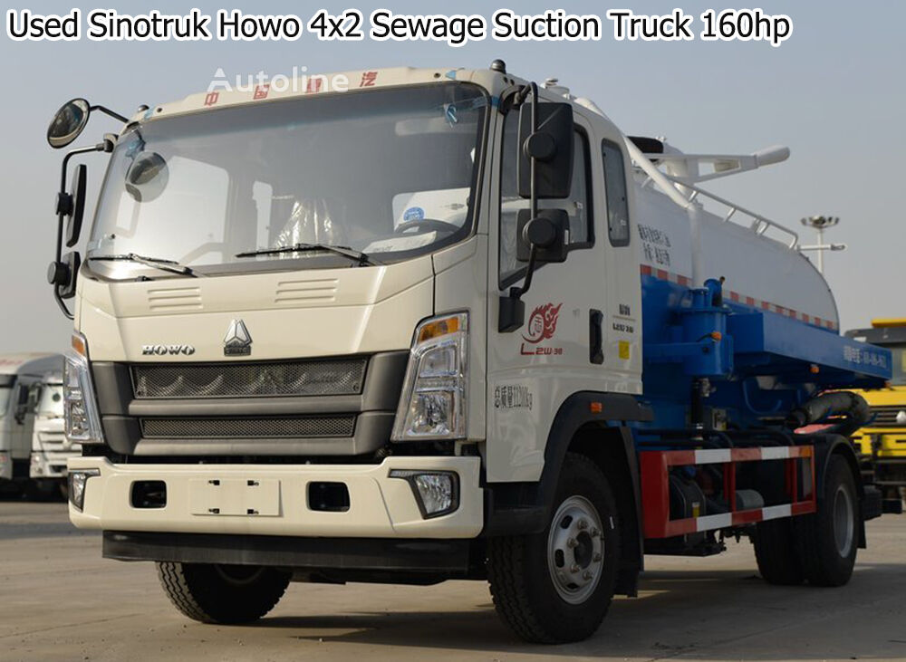 Sinotruk Howo Used Sinotruk Howo 4x2 Sewage Suction Truck for Sale autofekalac